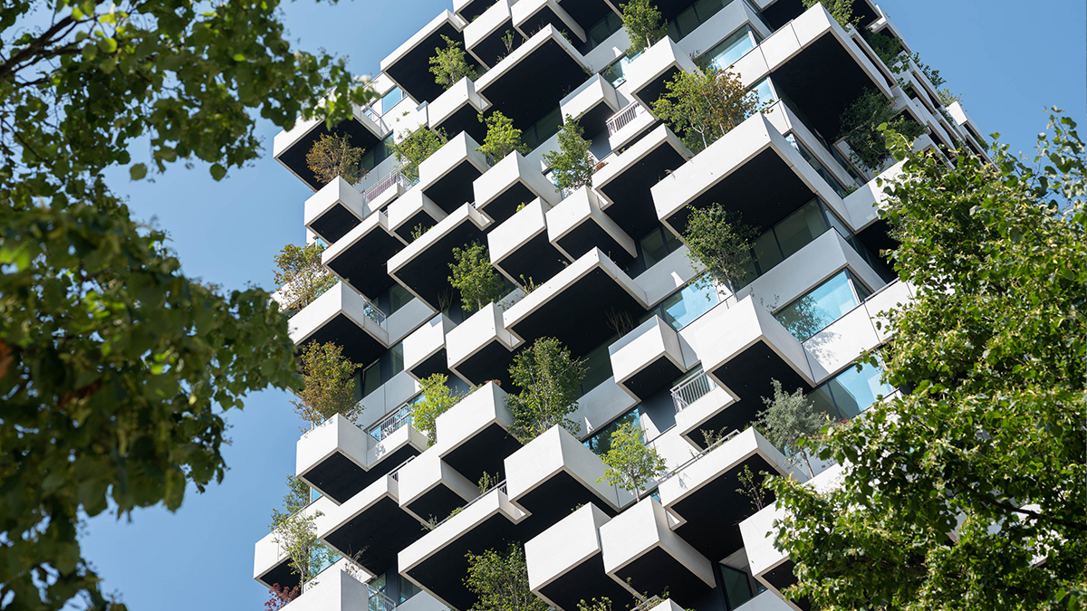 Trudo Tower, Eindhoven - Kerrostalosta kasvaa metsä - Kekkilä.fi