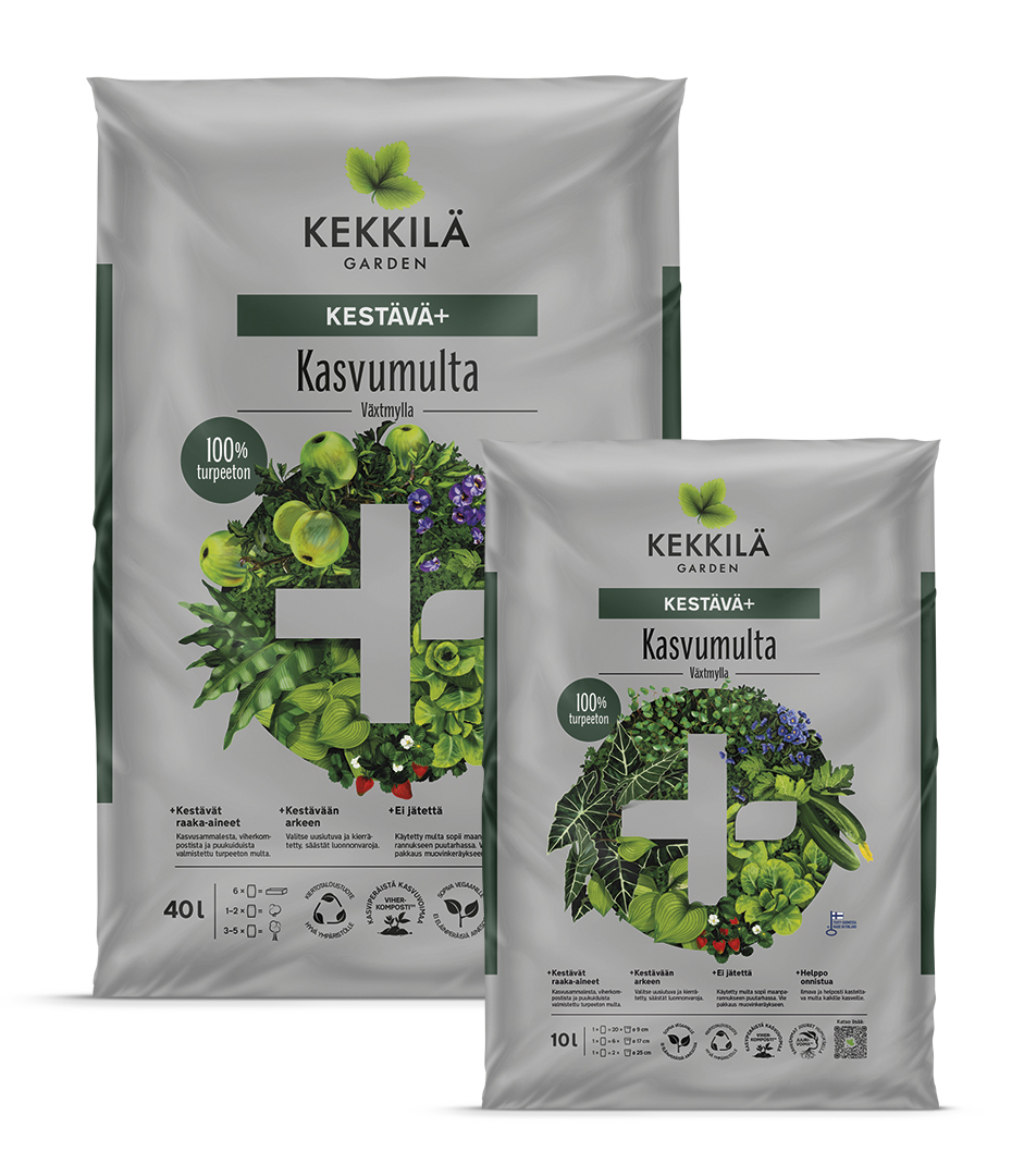 Kekkilä Kestävä+ mullat - Kekkilä.fi